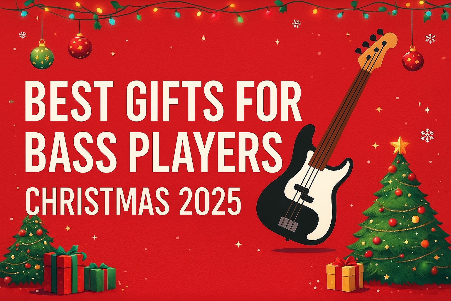 Top Christmas Gifts for Bass Players in 2025 - Insta of Bass